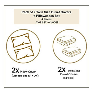 Ambesonne Yellow Submarine Duvet Cover Sets, Submarine Underwater Illustration Crab and Starfish Animal Print, Bedding Set with 2 Duvet Covers & 2 Pillowcases, 2 Pack Twin Size, Blue Earth Yellow