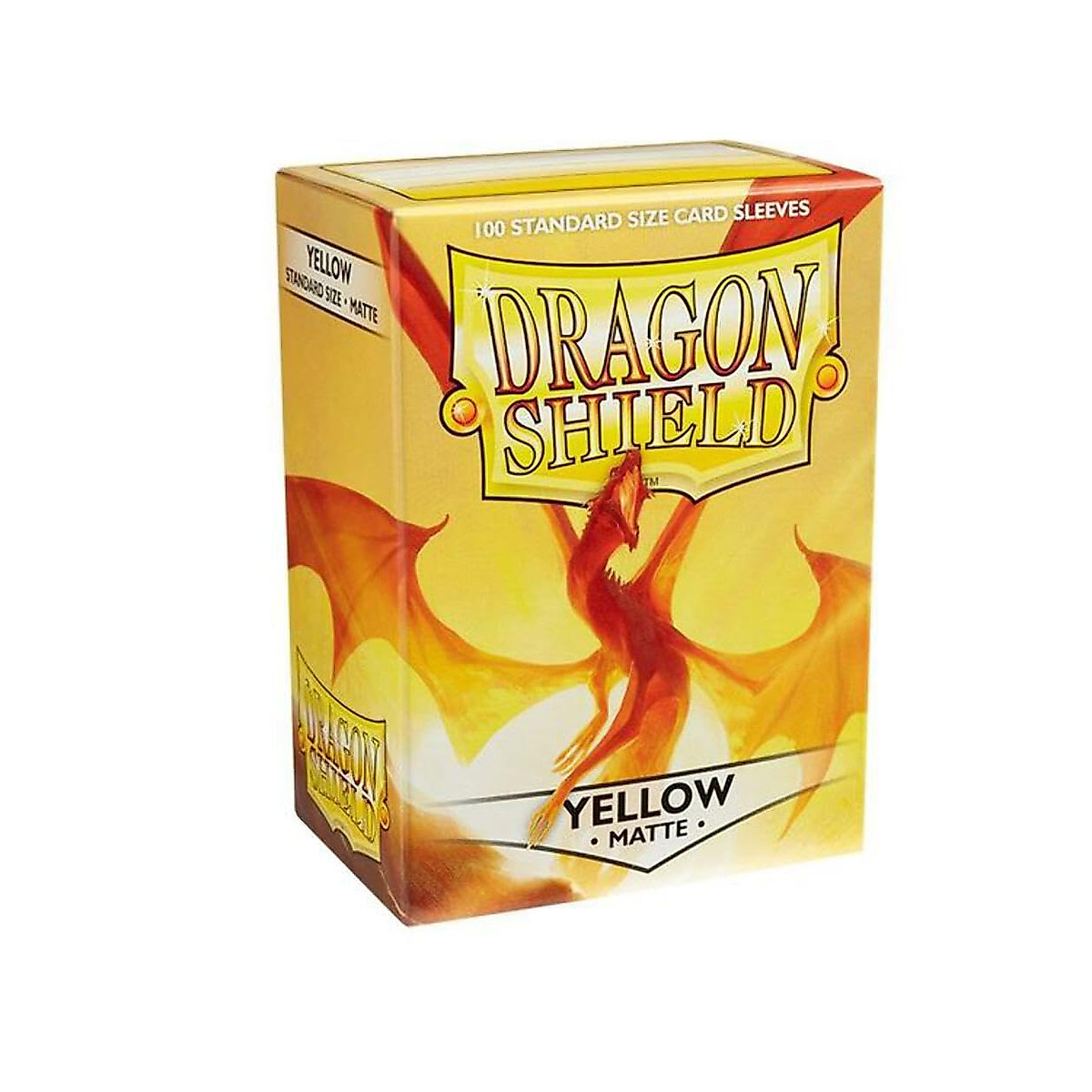 Dragon Shield Matte Black Standard Size 100 ct Card Sleeves Individual Pack