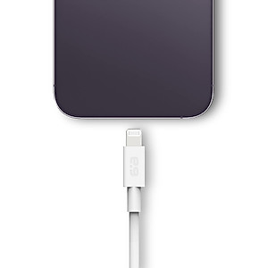 PureGear USB C to Lightning Cable (3 ft, White), MFi Certified Cable for iPhone 14 Pro Max/14/13 Pro Max/13/12 Pro Max/12/11 Pro Max/11/X/XS/SE/AirPods Pro, Supports Power Delivery Fast Charging Cord