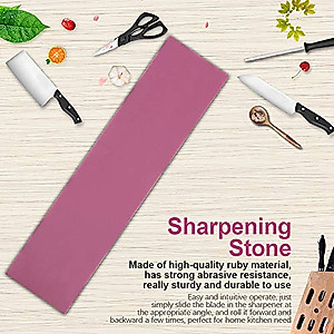 3000 Grits Ruby Polishing Oil Stone Sharpening Stone Whetstone Whetstone Tool for Kitchen