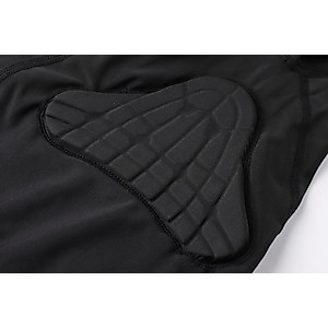 DGXINJUN Padded Youth Boys Football Rib Protector for Kids Girls Heart Guard Sternum Shirt Rugby Baseball Chest Protective