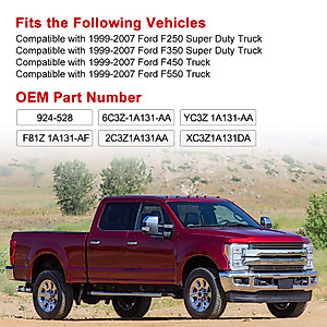 WMPHE Compatible with Spare Tire Hoist Ford F250 F350 Super Duty Truck F450 F550 1999-2007 Truck Spare Tire Winch Replace OE# 6C3Z-1A131-AA YC3Z 1A131-AA 924-528