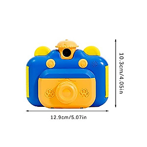 YUUAND Birthday Camera with 2.4-Inch HD Screen Children's Mini Print Digital Camera with Pronter Function