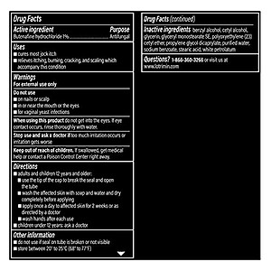 Lotrimin Ultra Antifungal Jock Itch Cream, Prescription Strength Butenafine Hydrochloride 1% Treatment, Clinically Proven to Cure Most Jock Itch, Cream, 0.42 Ounce (12 Grams)