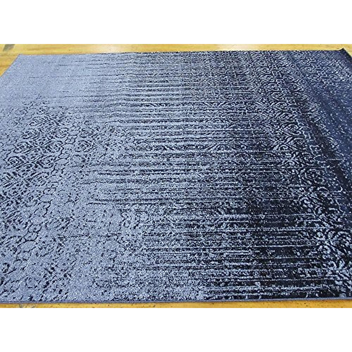 Unique Loom Del Mar Collection Area Rug-Transitional Inspired with Modern Contemporary Design, Rectangular 9' 0" x 12' 2", Blue/Navy Blue