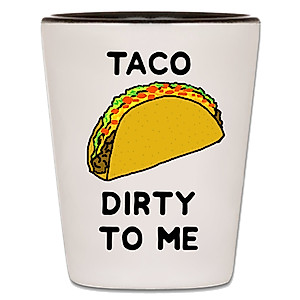 Tequila Shot Glasses - Set Of 4 Taco Tuesday & Cinco de Mayo Party Shooters With Funny Quotes & Sayings - Unique Novelty Mexico Drinking Shotglasses - Fun Gift For Men, Women, Adults & 21st Birthday