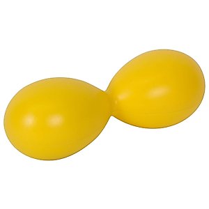 westco DOUBLE EGG SHAKER-YELLOW