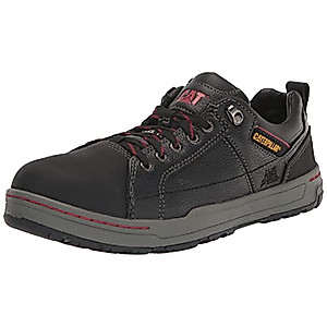 Cat Footwear Men's Brode Steel Toe Work Shoe, Black, 11