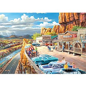Ravensburger 16441 Scenic Overlook 500 Piece Large Pieces Jigsaw Puzzle for Adults - Every Piece is Unique, Softclick Technology Means Pieces Fit Together Perfectly
