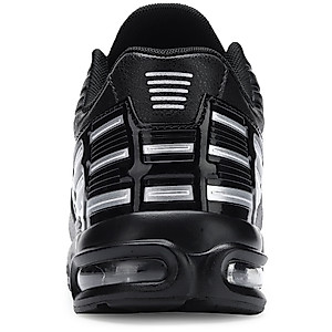 KCVTD Steel Toe Shoes for Men Safety Work Shoes Indestructible Steel Toe Sneakers Puncture Proof Slip Resistant Construction Shoe