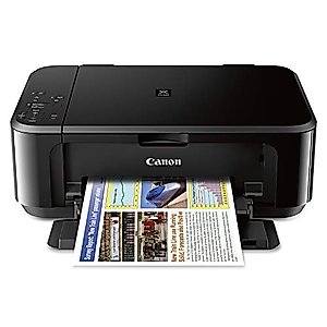 Canon Pixma MG3620 Wireless All-in-One Color Inkjet Printer with Mobile and Tablet Printing, Black