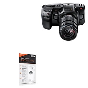 BoxWave Screen Protector Compatible with Blackmagic Pocket Cinema Camera 4K - ClearTouch Anti-Glare (2-Pack), Anti-Fingerprint Matte Film Skin