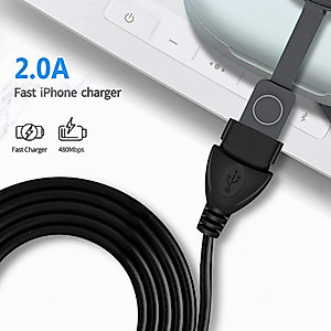 USB Wall Charger Adapter & Charging Cable Cord for JLab Go Ai Pop/Sport, JLab Epic Air an/Sport ANC, JLab JBuds Air/Sport/Executive/ANC/Play Gaming/Pro Wireless Bluetooth Earbuds Case Charging Adapter