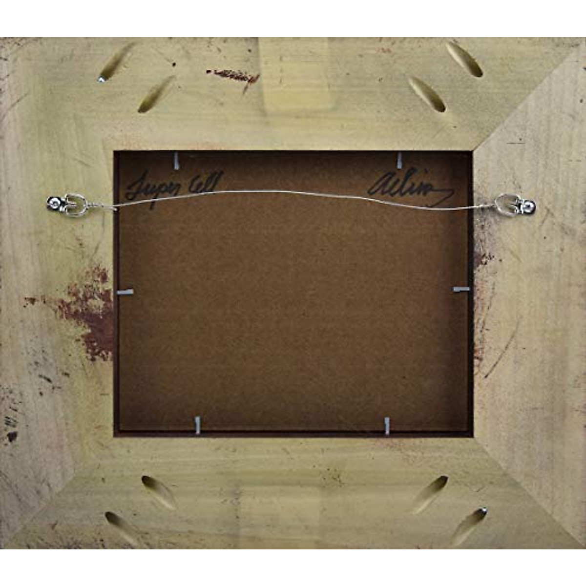 Super Cell by Jeff Aeling, Original Oil on Panel, 8" x 10"