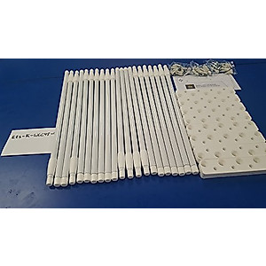 EZ Shelf - DIY Expandable Linen Closet Kit - Four 28"-48" Expandable Shelves - White