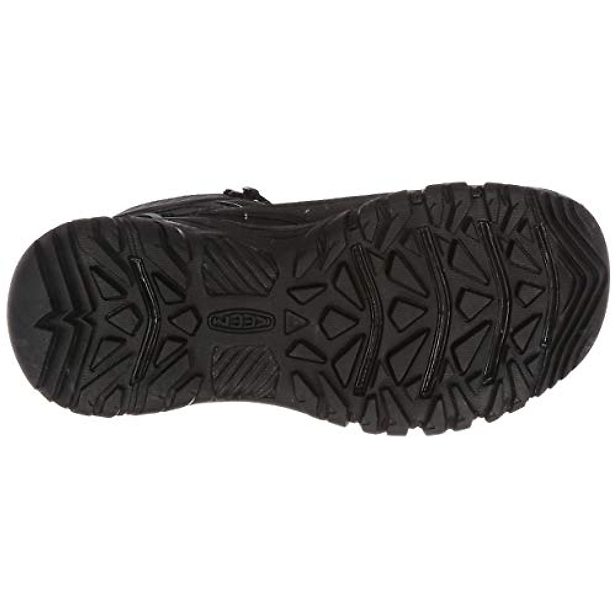 KEEN mens Targhee Exp Mid Wp Hiking Boot, Black, 8.5 US