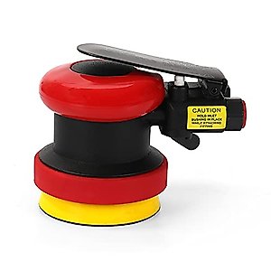 3 Inch Finishing Palm Pneumatic Sander Tool,3", 3/32”Mini DA Air Sander for corner