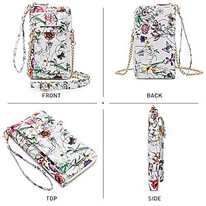 Dasein Crossbody Bag Phone Purse Handbag for Women Shoulder Bag Credit Card Wristlet Wallet with Multi Pockets