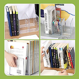 2 Pcs Purse Organizer for Closet, Acrylic Clear Purse Storage Organizers, Closet Organizers and Storage Purse Handbag Divider Holder, 4 Sections Purse Organizers Dividers in Bedroom Office (bright)