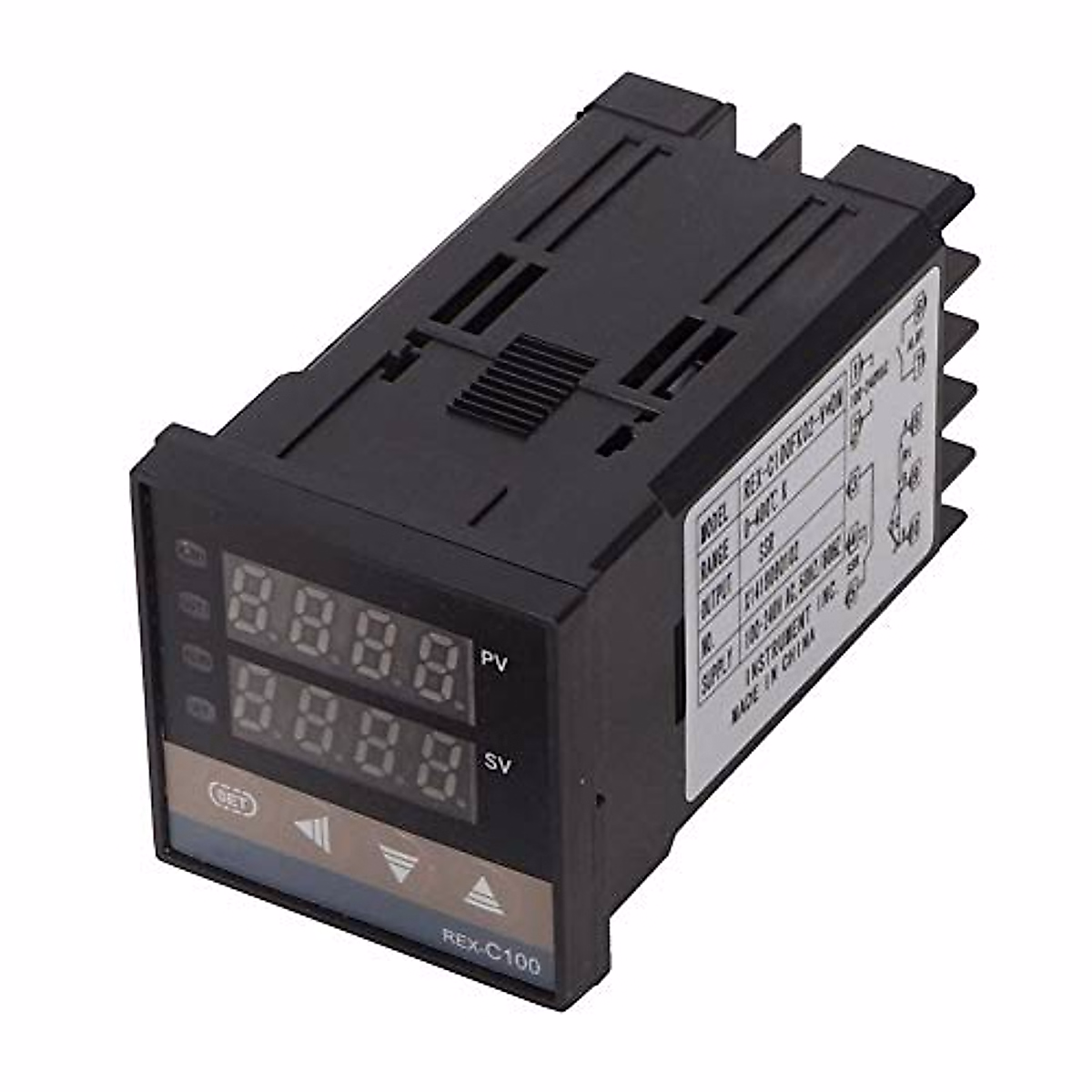 Thermostat, 0-400℃ LED PID AC110V-240V Temperature Controller Digital Thermostat Kit Used in Electric Power,Chemical Industry,Injection Molding,Food,Incubator
