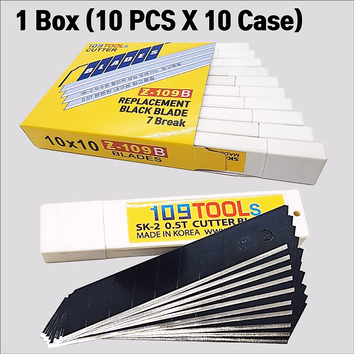 109TOOLs 4 in 1 Multi Tool Drywall Rasp Plaster Planer Keyhole Saw Tape Measure Hook 18mm SK-2 High Durability Blade Best Premium Utility Tool