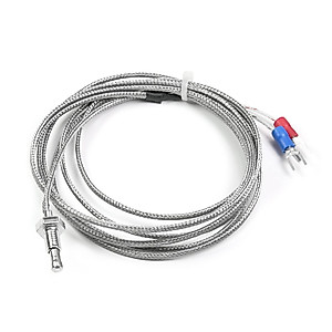 Othmro 1Pcs WRN-31 K-Type Thermocouple Temperature Sensors, 0-800±1.5% ℃ Temperature Detector Temperature with M6 Thread Gauge for 12D Printer Temperature Sensor