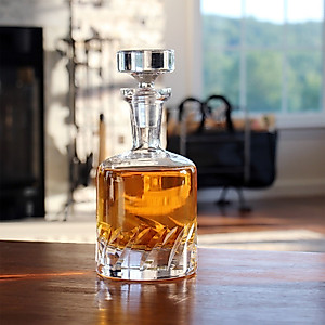 Ravenscroft Crystal Beveled Blade Decanter
