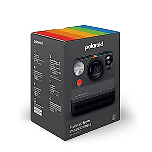 Polaroid Now 2nd Generation I-Type Instant Film Camera - Black (9095)