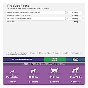 Cranberry & Hip and Joint Support for Dogs Bundle - Urinary Tract Support & Joint Health with Glucosamine, Chondrointin & MSM.