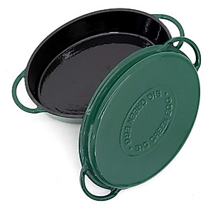 Big Green Egg Oval Enameled Cast Iron Dutch Oven