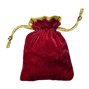 Tarini Gallery Rakhi for Brother Bhaiya Bhai Dooj Raksha Bandhan gift Rakhi Thread Rakhi Bracelet with Greeting card gift pack in pouch/Potli bag (Design 3 with Soan)