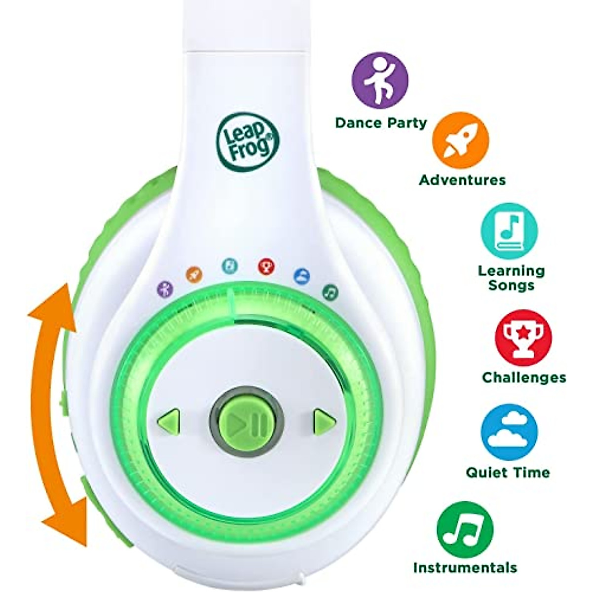Wireless Bluetooth Over-Ear Headphones - Built-in Music Fun Task Book Reading Learning & Education -10w Charger for Kids Boys & Girls LeaPods Max