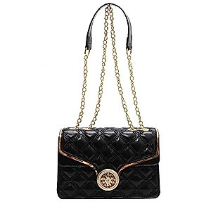 Crossbody Bags for Women, Travel Purse Phone Purse Handbag Shoulder Bag (Black)