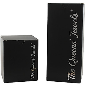 THE QUEENS' JEWELS - Blue Crab Stemless Wine Glass, 21 oz. - Coastal Elegance with Rhinestone Sparkle - Hand-Decorated Glassware - Not Painted - Dazzling and Unique