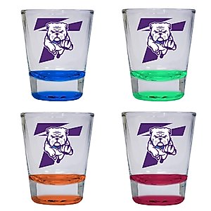R and R Imports Truman State University 2 ounce Color Shot Glasses Multicolor Officially Licensed Collegiate Product