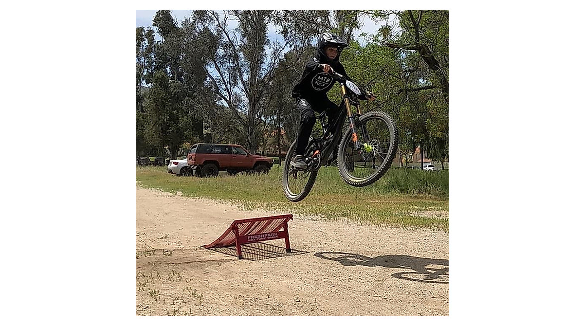 Freshpark BMX Jump Ramp - Portable & Durable for All Levels