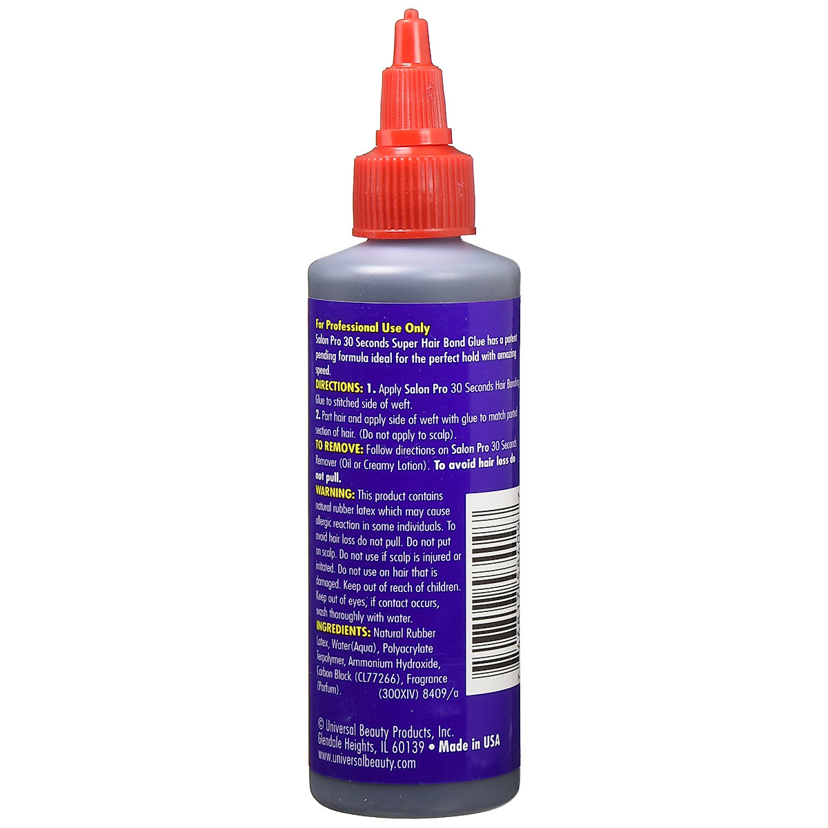 Salon Pro 30 Second Bonding Glue, 4 Ounce