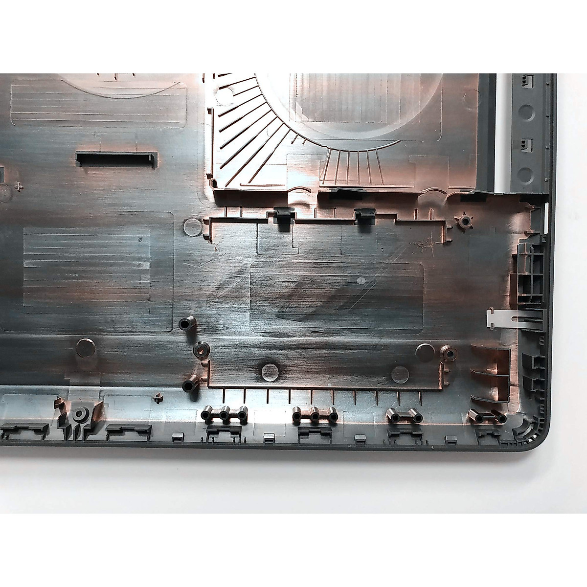 Replacement for HP 17-by 17-CA 17t-by 17z-CA Laptop Lower Base Bottom Case Cover Assembly Part L22512-001 Base Enclosure Smoke Gray