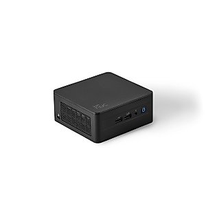 Intel NUC 13 Arena Canyon Kit NUC13ANHi5 (12-Core i5-1340P Iris Xe Graphics) with Windows 11 Pro, Thunderbolt 4, USB 3.0, Wi-Fi 6E AX211 (Gig+) Wireless, Bluetooth 5.3 with 16GB RAM & 512GB SSD