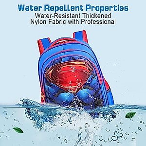 Zrutpim Lightweight Waterproof School Backpack for Kids,3D Cartoon Kids Backpack for School Boys Girls Kindergarten Elementary Toddler Backpack(blue)