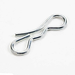 FSYHVVY Apply to Deck Clip Set (4pcs) 194209 Bow Tie Lock Cotter Pins. (1pcs) 194208 Bow Tie Lock Cotter Pin for Craftsman Sears Husqvarna Lawn mowers