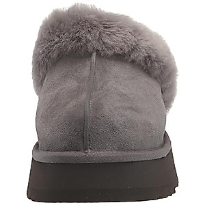 UGG Women's Disquette Slipper, Charcoal, 6