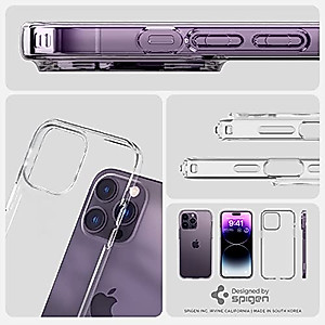 Spigen Liquid Crystal [Anti-Yellowing Technology] Designed for iPhone 14 Pro Case (2022) - Crystal Clear