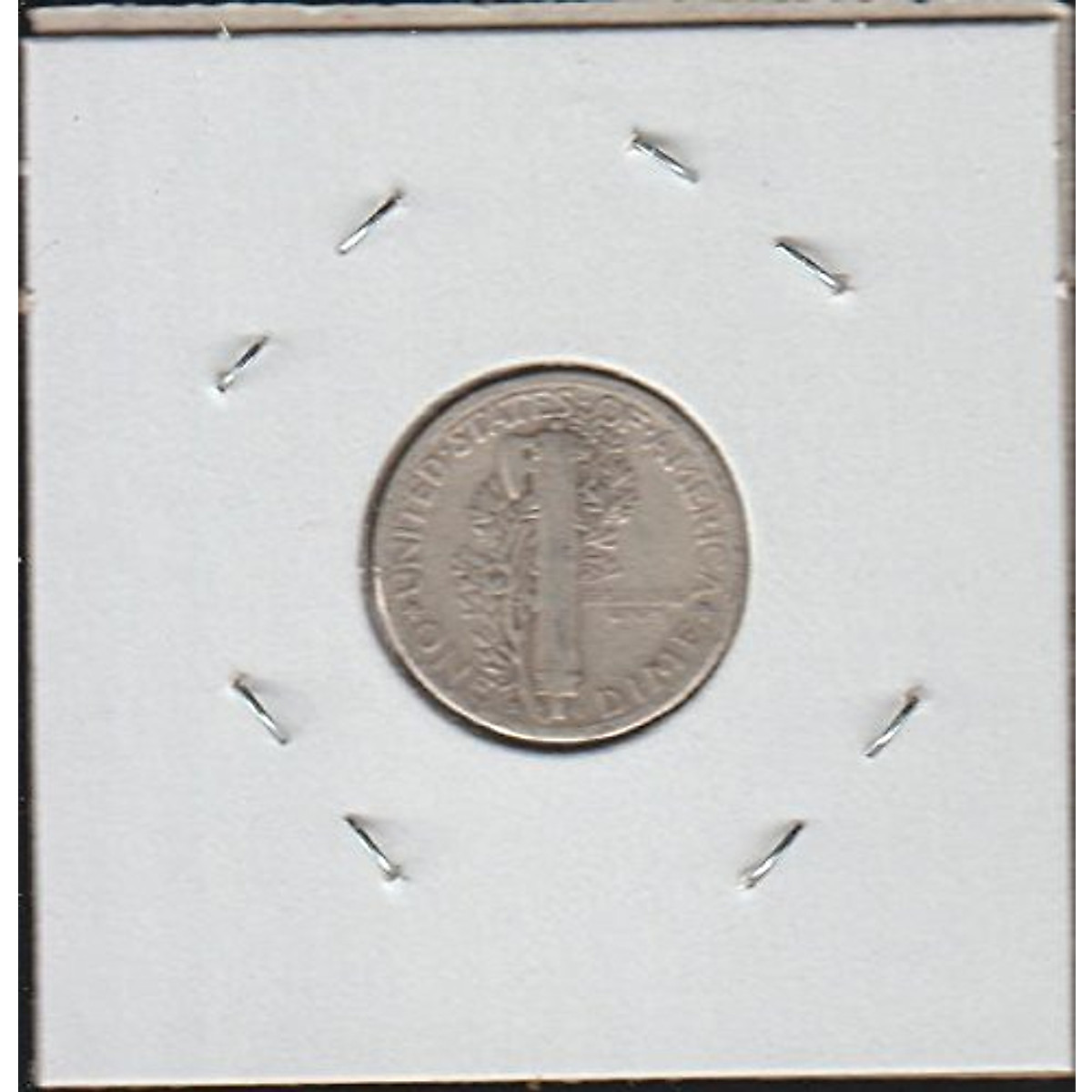 1944 S Winged Liberty Head or"Mercury" (1916-1945) Dime Choice Fine Details