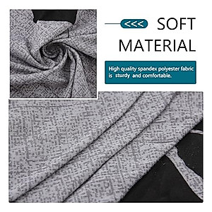 hyha Printing Sofa Couch Cushion Covers, Replacement Individual Seat Cushion Covers, Magic Sofa Covers Washable for Sectional Pets, Pattern Sofa Slipcovers (1 Cushion Armchair, Maple Leaf)