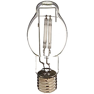 SYLVANIA LUMALUX Plus XL ECO HID Lamp, Efficient 100W Light Bulb, E39 Mogul Base, 9800 Lumens, 2100K, Clear (67800)
