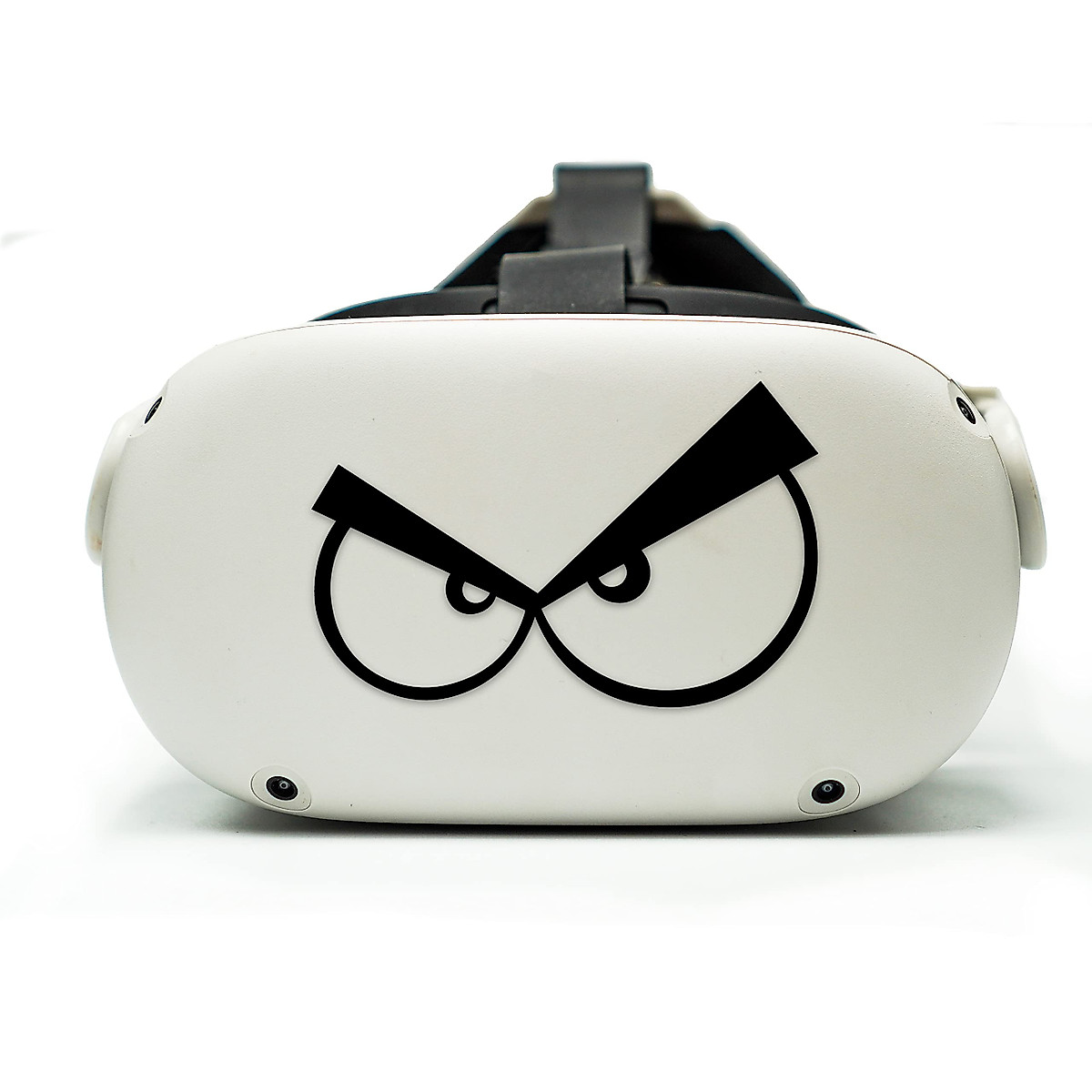 CloudCave Anime Stickers - Vinyl Transfer Anime Eye Decals for Oculus Quest 2 Headset, Playstation VR 2, or Other VR Headsets w/White Background - Removable Decal for Laptop, Car, Wall & more