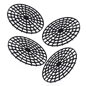 Patio & Deck Floor Protector (Set of 4) 12 in. Perfect Outdoor Plant Trivet Plant Stand Outdoor Plant Base Outdoor Plant Stands for Patio Deck Planter Plant Coaster Trivet Plant Deck protectors plants