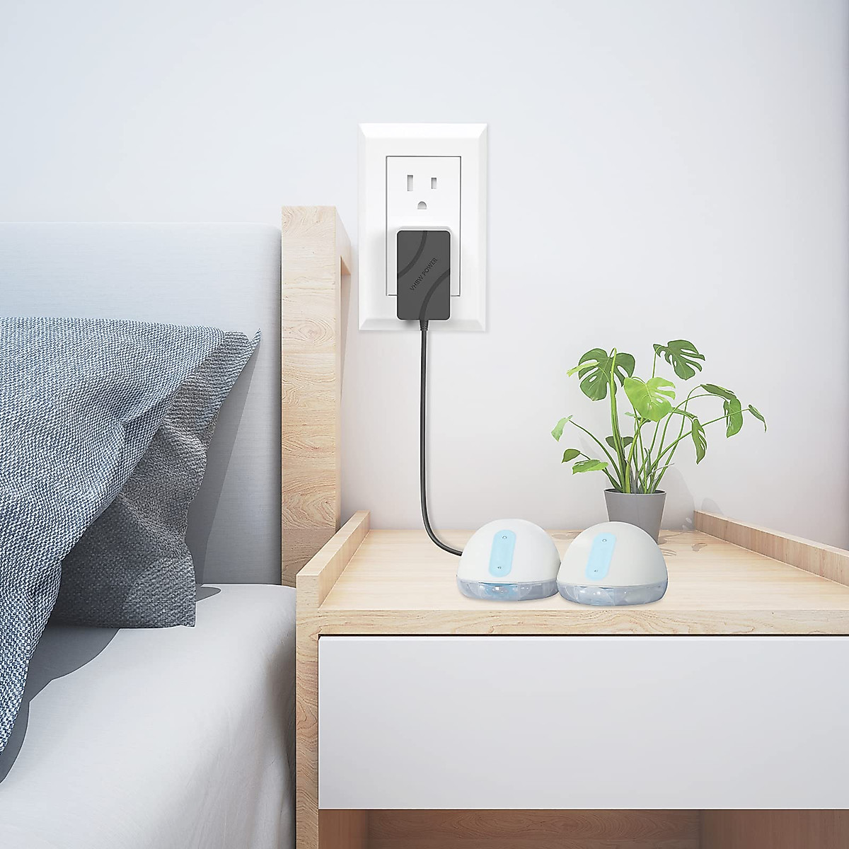 5V Charger Power Cord Compatible with Willow Pump Breast Pump, Breast Pump Charger Compatible with Willow Hands-Free Pumping Generations 1, 2 and 3