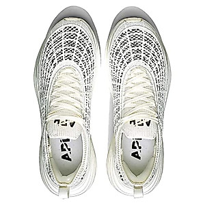 Athletic Propulsion Labs Women's Techloom Zipline Shoe, Ivory/Asteroid/Ombre, 8.5